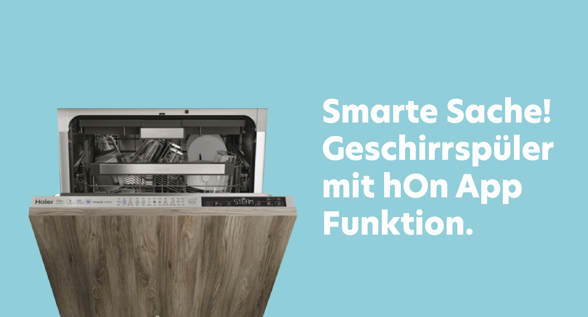 Haier XIB 5C1S3FS Geschirrspüler, 397,99 EUR